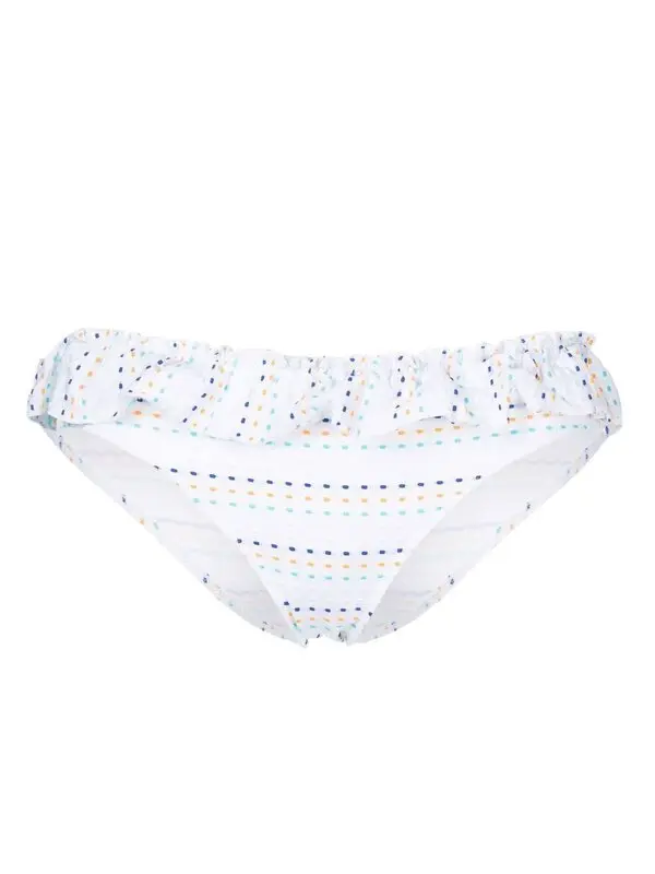 Solid & Striped The Kaia Bikini Bottoms - White