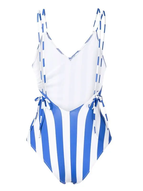 Solid & Striped The Lynn Stripe-print Swimsuit