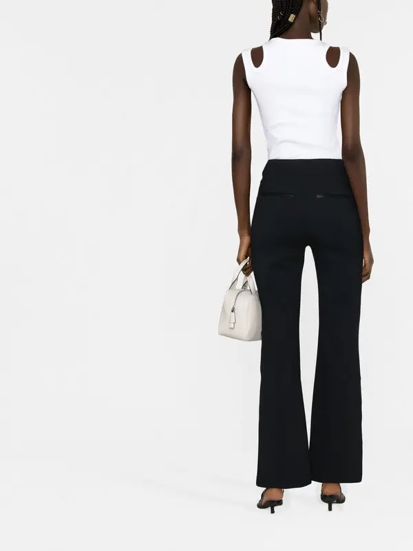 Spanx High-rise Flared Trousers