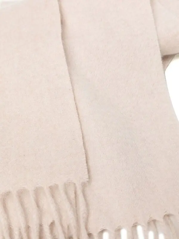 N.peal Frayed-edge Cashmere Scarf