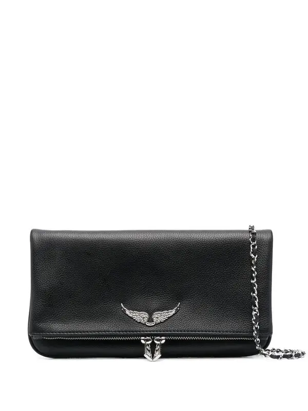 Zadig&Voltaire Logo-plaque Leather Shoulder Bag