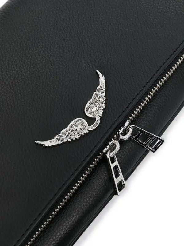 Zadig&Voltaire Logo-plaque Leather Shoulder Bag