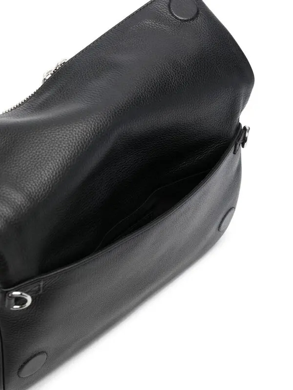 Zadig&Voltaire Logo-plaque Leather Shoulder Bag