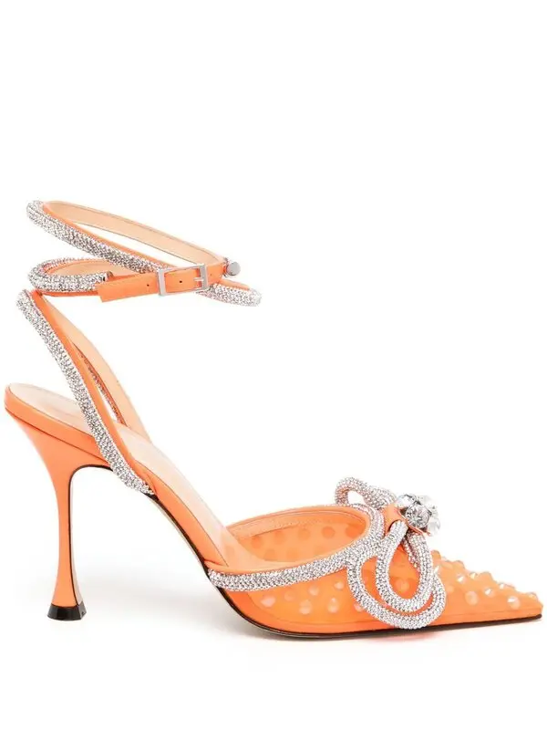Mach & Mach Crystal-embellished Pumps