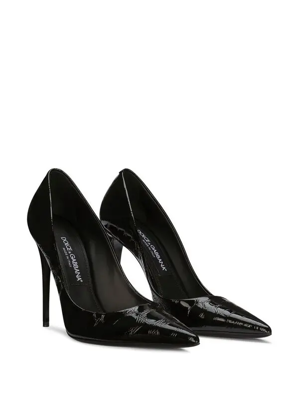 Dolce & Gabbana 105mm Crocodile-embossed Pumps