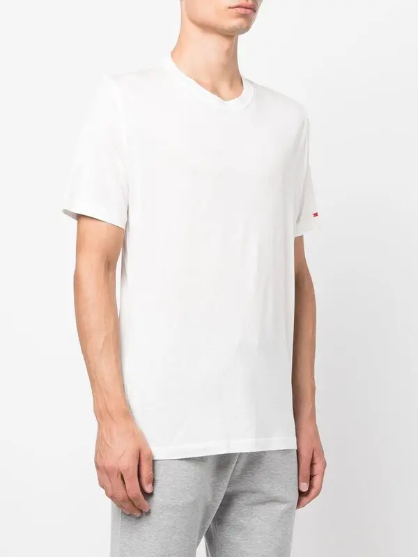 Kiton Embroidered Logo T-shirt - White