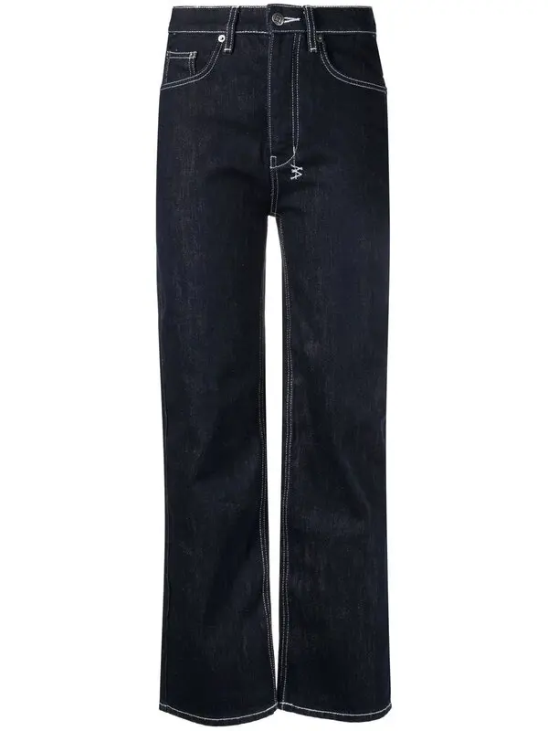 Ksubi Brooklyn Zenith Cropped Jeans - Blue