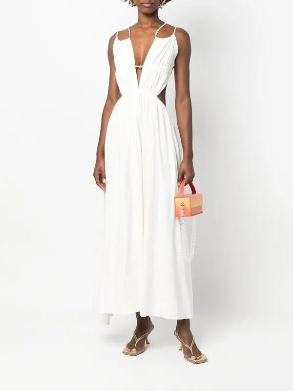 Cult Gaia Open-back Midi Dress