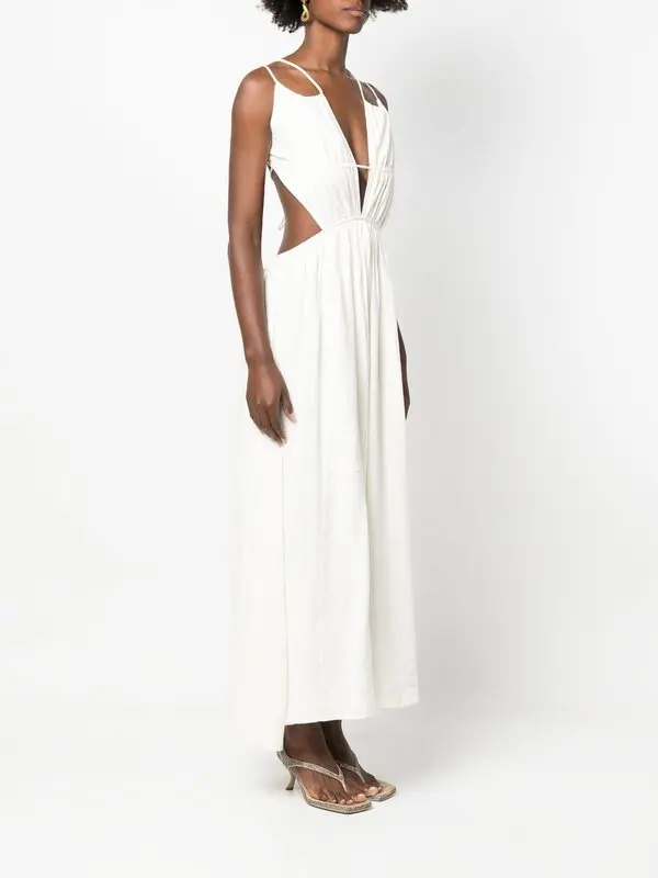 Cult Gaia Open-back Midi Dress