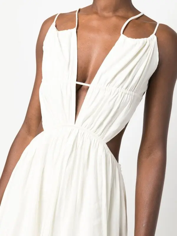 Cult Gaia Open-back Midi Dress
