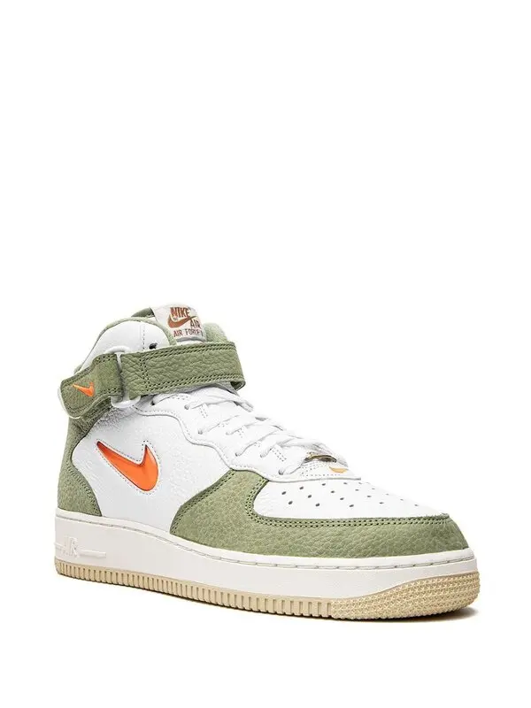 Nike Air Force 1 Mid Qs Jewel Sneakers - White