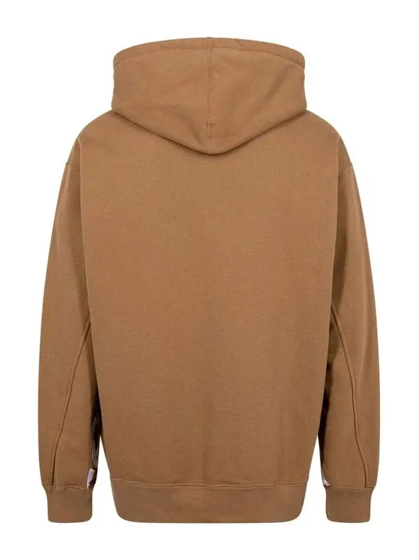 Supreme Cropped Paneled Hoodie