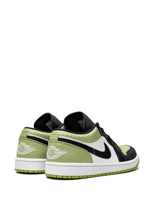 JORDAN Air 1 Low Se Vivid Snakeskin Sneakers - Green
