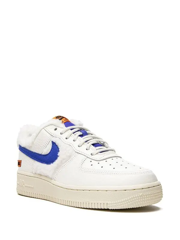 Nike Air Force 1 '07 Sherpa Fleece Sneakers - White