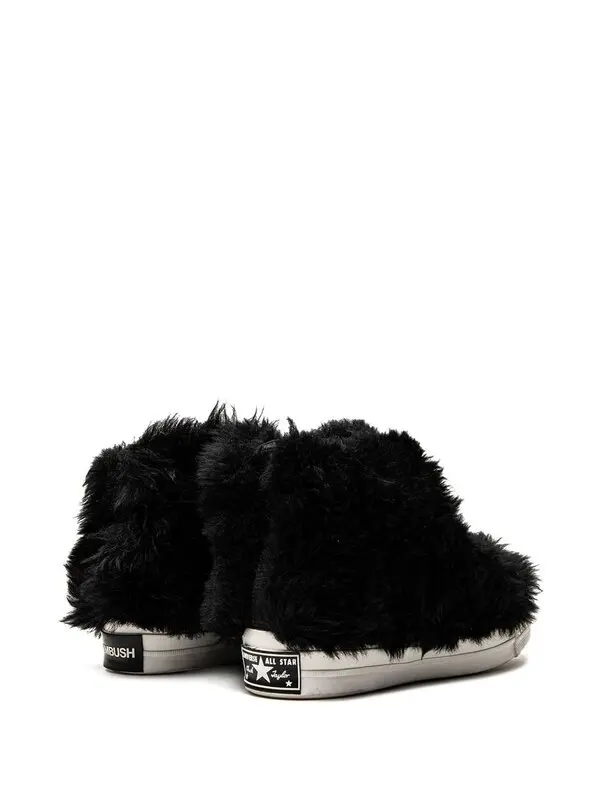 CONVERSE X Ambush Chuck 70 Fuzzy High Sneakers - Black