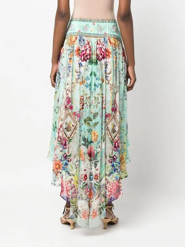 Camilla Honey Honey Graphic-print Skirt