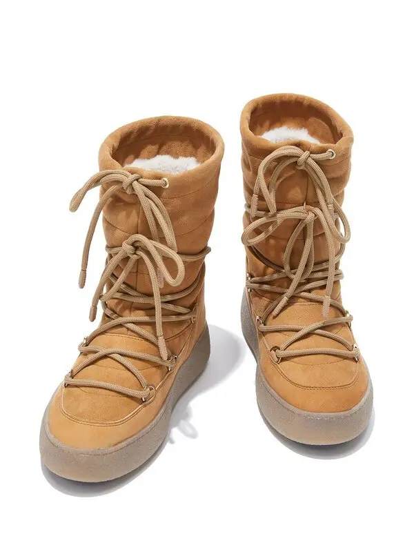 Moon Boot Quilted Lace-up Boots