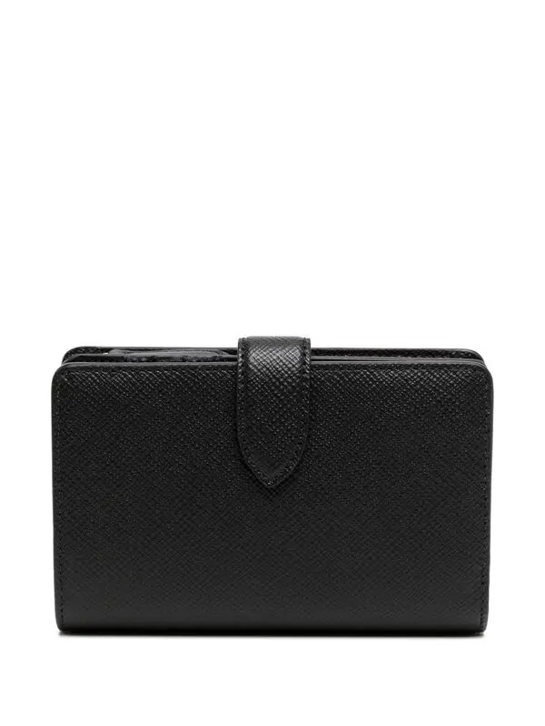 Smythson Bi-fold Leather Purse