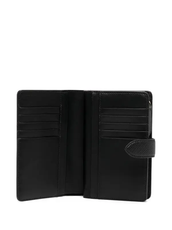 Smythson Bi-fold Leather Purse