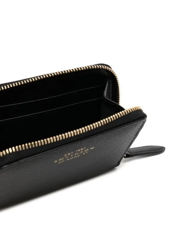 Smythson Zipped Leather Purse