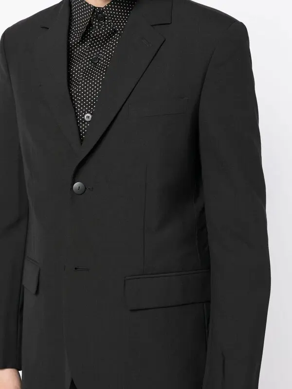 AGNÈS B. Single-breasted Wool Blazer