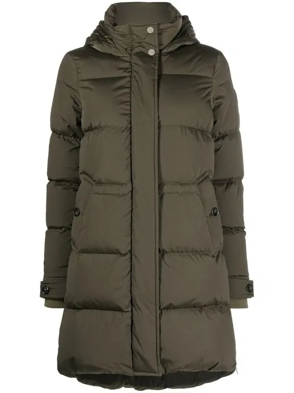 Woolrich Fully-padded Hooded Coat - Green