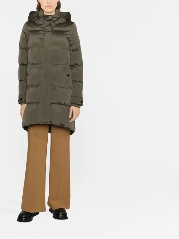 Woolrich Fully-padded Hooded Coat - Green
