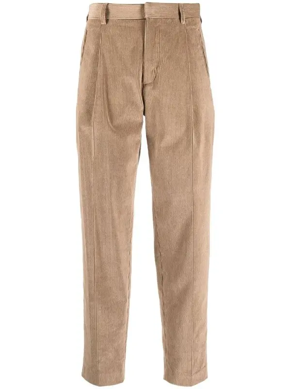 Woolrich Pleat-detail Corduroy Trousers