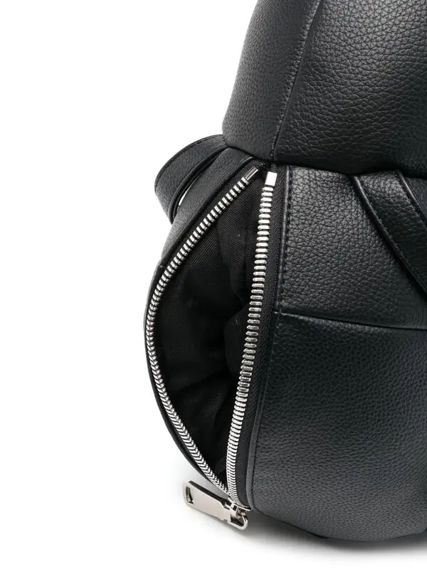 Philipp Plein Rhinestone-Embellished Teddy Backpack In Black  display picture 2