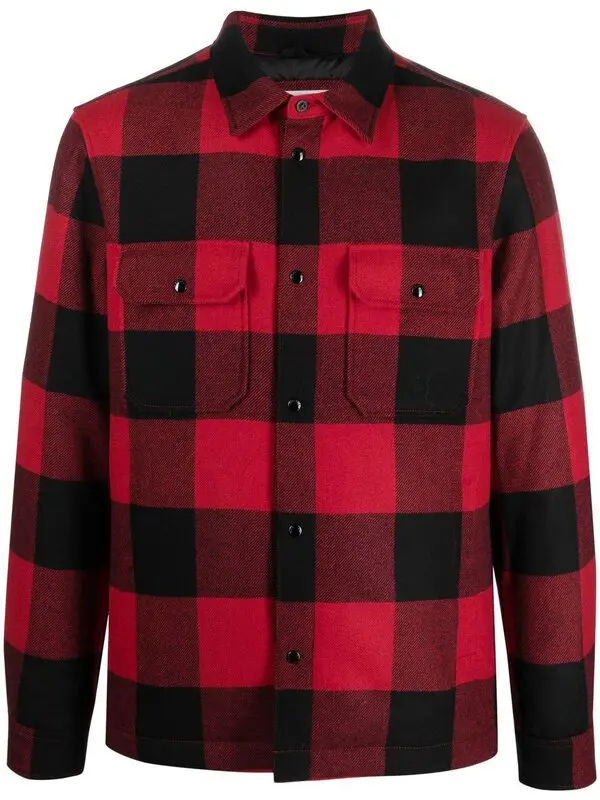 Woolrich Plaid Check-print Shirt