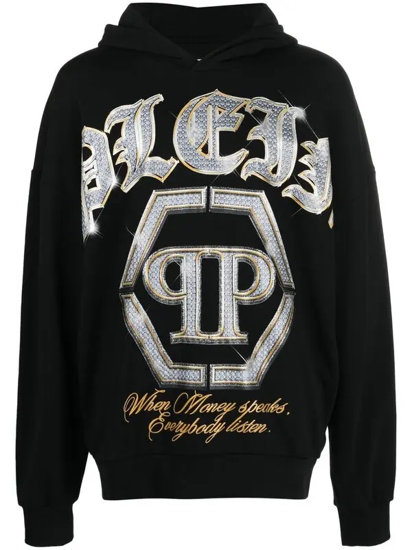 Philipp Plein Logo-print Cotton Hoodie