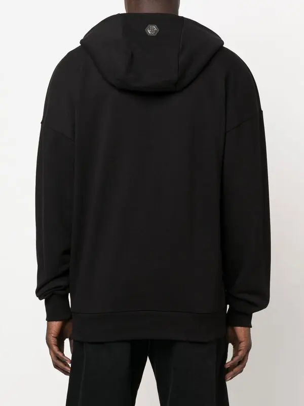 Philipp Plein Logo-print Cotton Hoodie