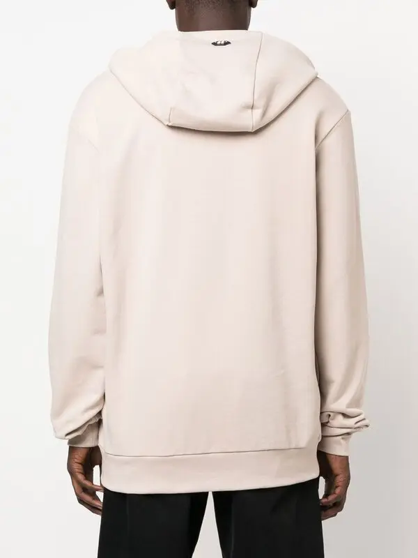 Philipp Plein Skull-print Hoodie - Neutrals