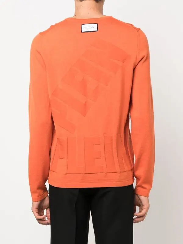 Philipp Plein Hexagon Merino Pullover