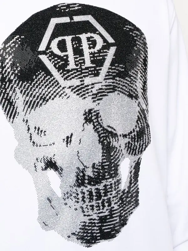 Philipp Plein Skull Logo-print Sweatshirt