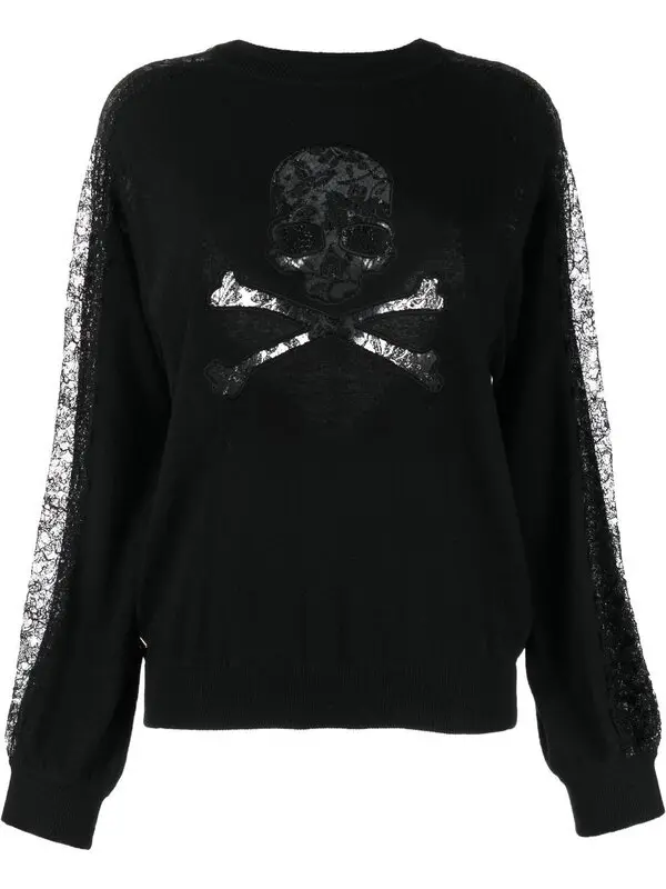 Philipp Plein Skull Print Sweatshirt