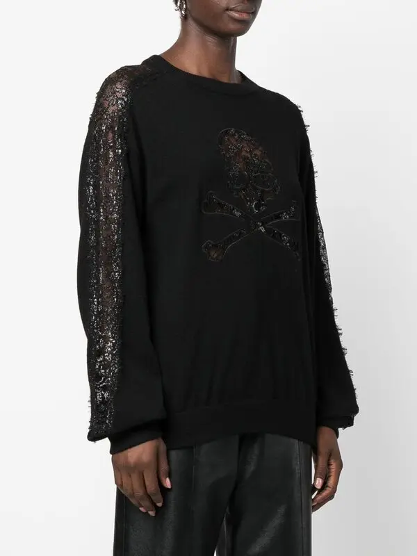 Philipp Plein Skull Print Sweatshirt