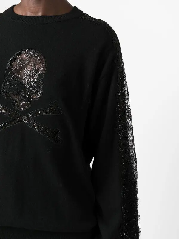 Philipp Plein Skull Print Sweatshirt