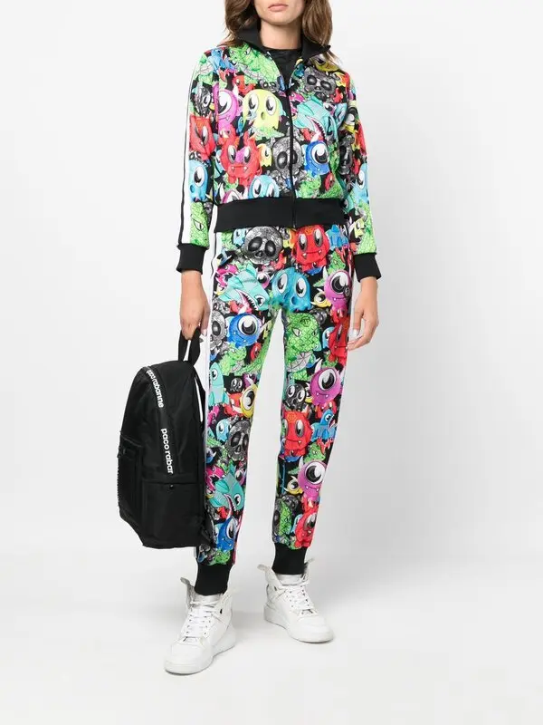 Philipp Plein Monsters Graphic-print Tracksuit-set