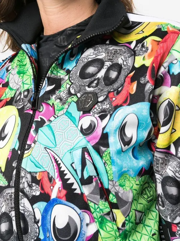Philipp Plein Monsters Graphic-print Tracksuit-set