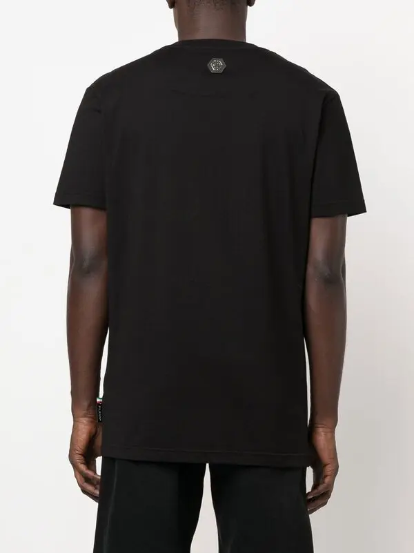 Philipp Plein Skull-print Short-sleeve T-shirt - Black