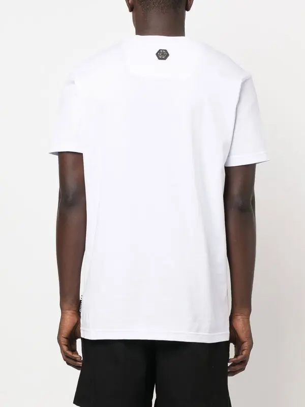 Philipp Plein Skull-print Short-sleeve T-shirt - White