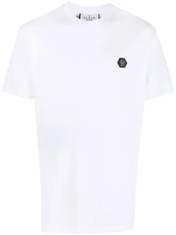 Philipp Plein Logo-patch Cotton T-shirt