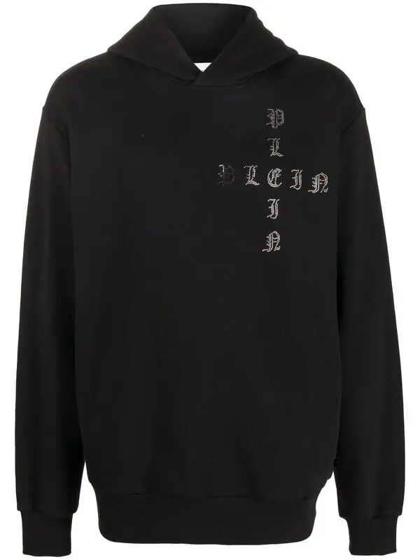 Philipp Plein Gothic Plein Long-sleeve Hoodie