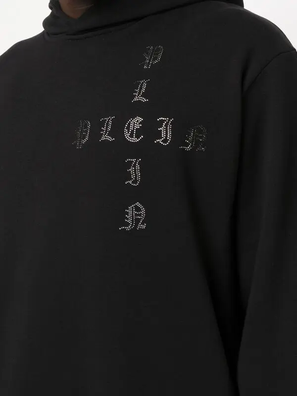 Philipp Plein Gothic Plein Long-sleeve Hoodie