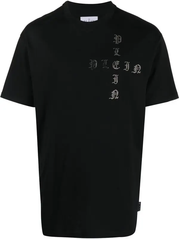 Philipp Plein Gothic Plein Short-sleeve T-shirtrr - Black