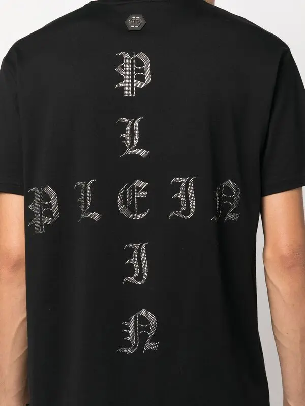 Philipp Plein Gothic Plein Short-sleeve T-shirtrr - Black