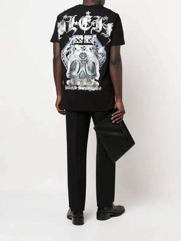 Philipp Plein Logo-print Short-sleeved T-shirt - Black