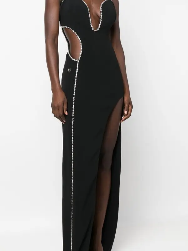 Philipp Plein Embellished Maxi Dress