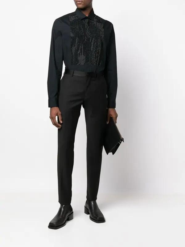 Philipp Plein Sartorial Stud-embellished Shirt